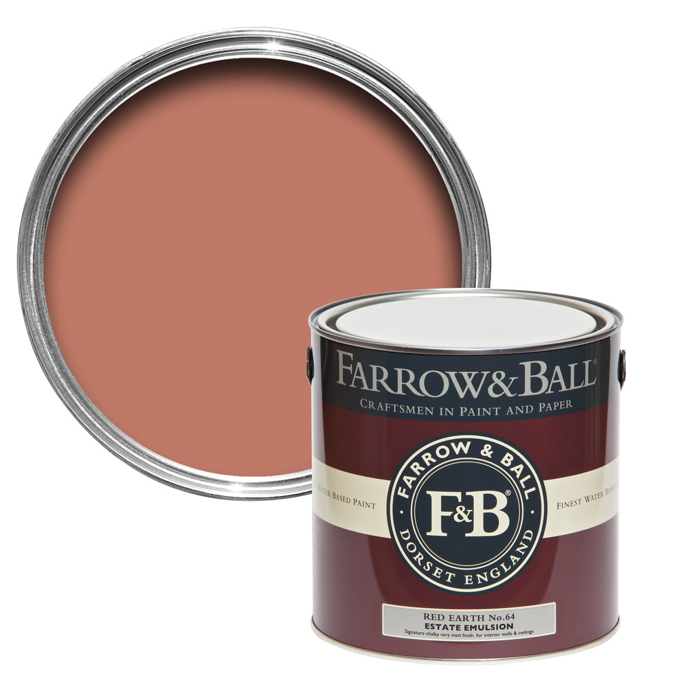 Farrow & Ball Red Earth 64 - Buy Online, London Stockist | Decor Express